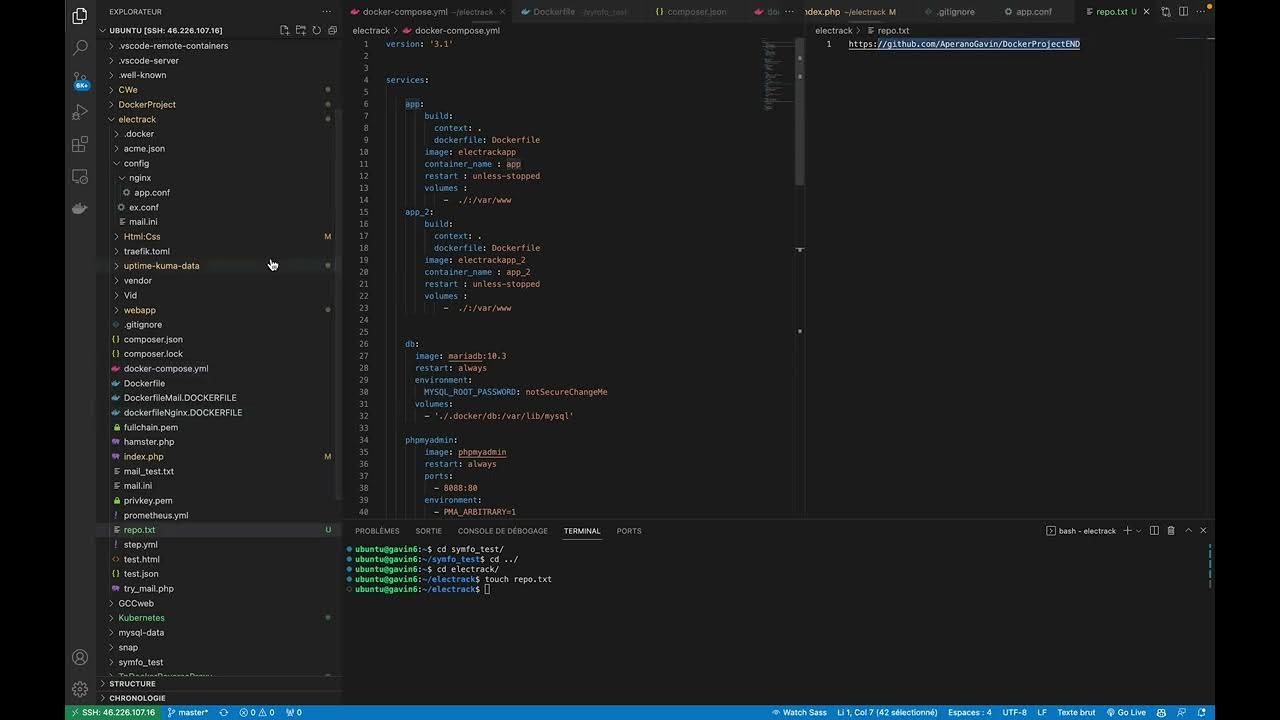 configuration SSL avec docker-compose , nginx et php - YouTube
