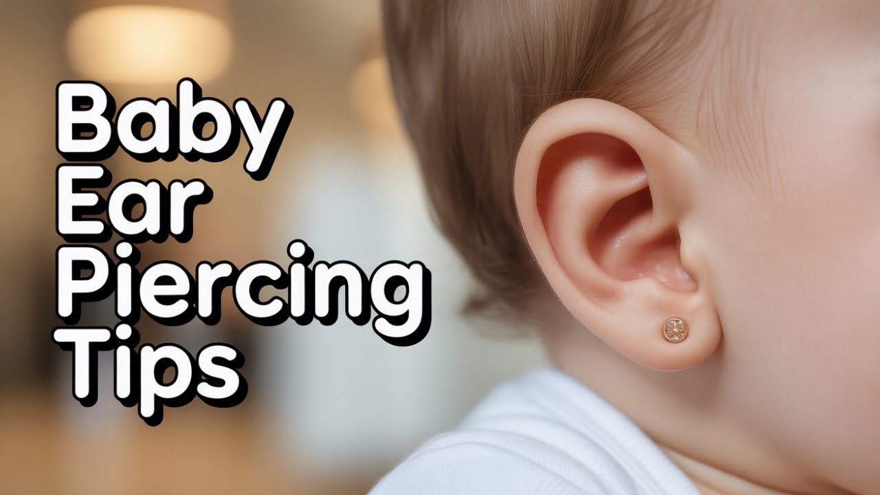 Baby Ear Piercing: What Parents Need to Know! - YouTube