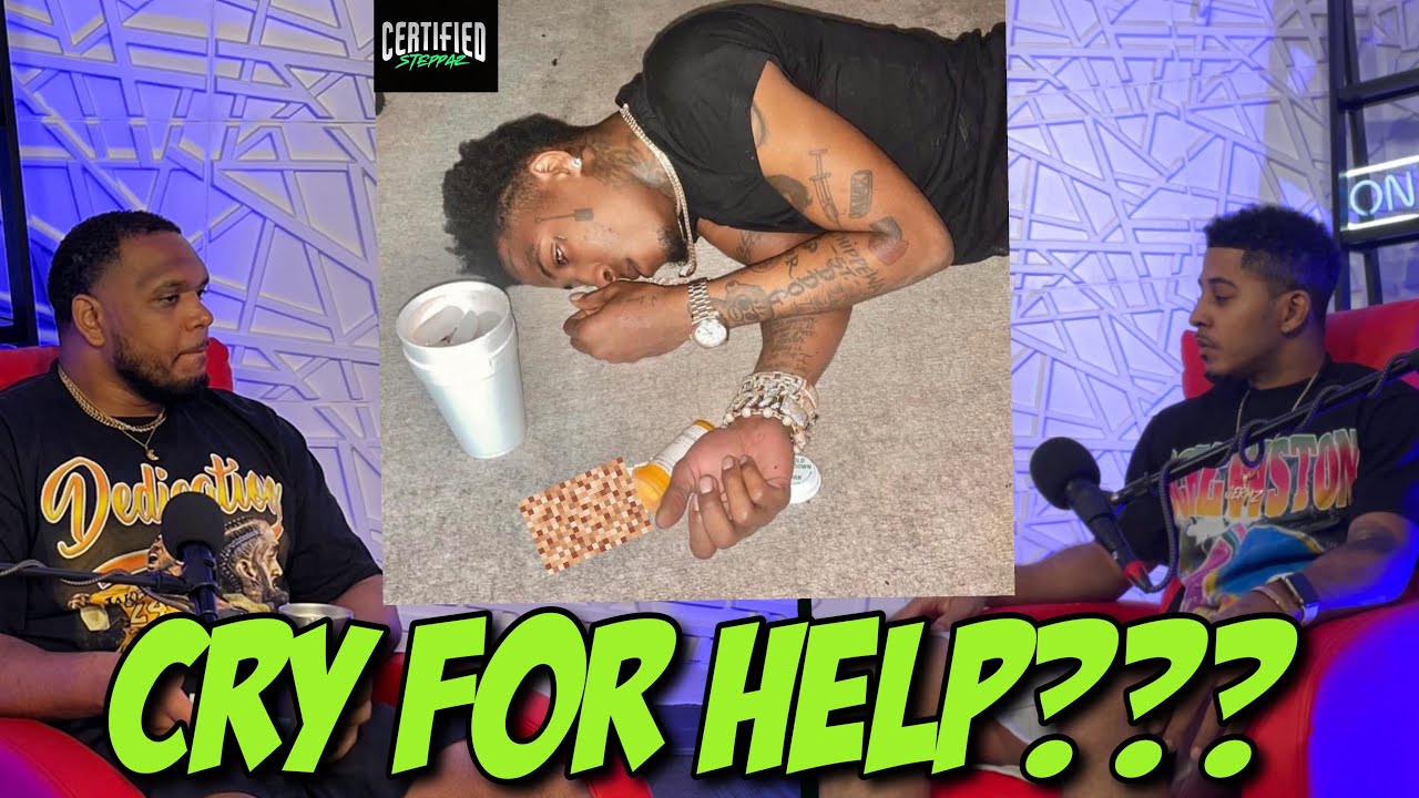 Is NBA YoungBoy Posting A Photo Laying Next To Pills & Lean A Cry For ...
