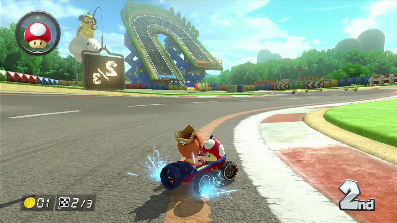 Mario Kart 8- Mirror Mode, Shell Cup (HD) Baby Daisy Gameplay, No ...