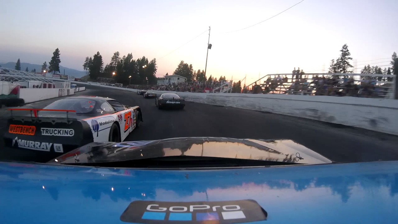 Penticton Speedway July 8th, 2017 - Roof Cam w/ #2 Austin Ogonoski ...