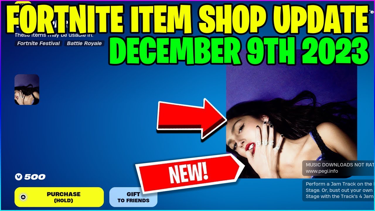 *NEW* OLIVIA RODRIGO VAMPIRE JAM TRACK! [December 9th, 2023] (Fortnite ...