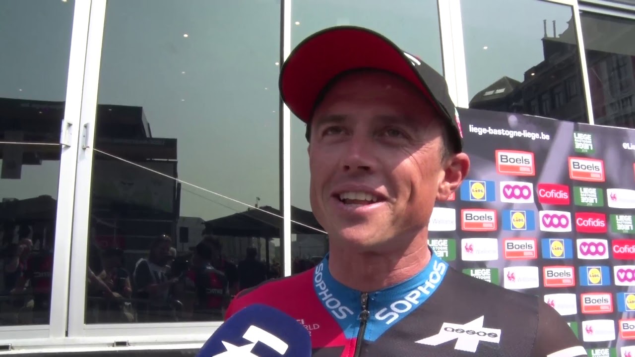 Simon Gerrans - Interview before the race - Liège-Bastogne-Liège 2018 ...
