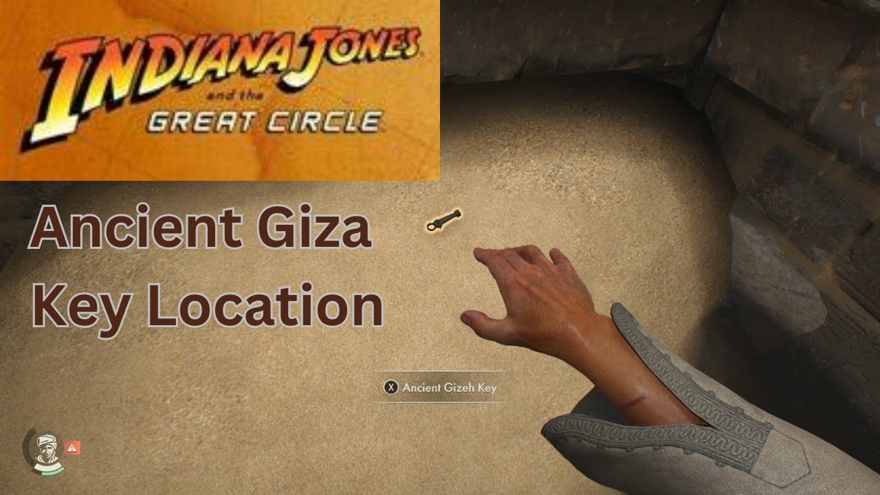 Indiana Jones and the Great Circle | Ancient Giza Key Location | - YouTube