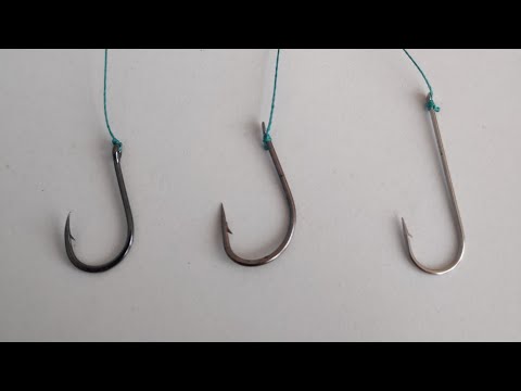 3 BASİT KANCA (BALIK İĞNESİ) BAĞLAMA YÖNTEMİ - 3 SIMPLE HOOK TYING METHODS