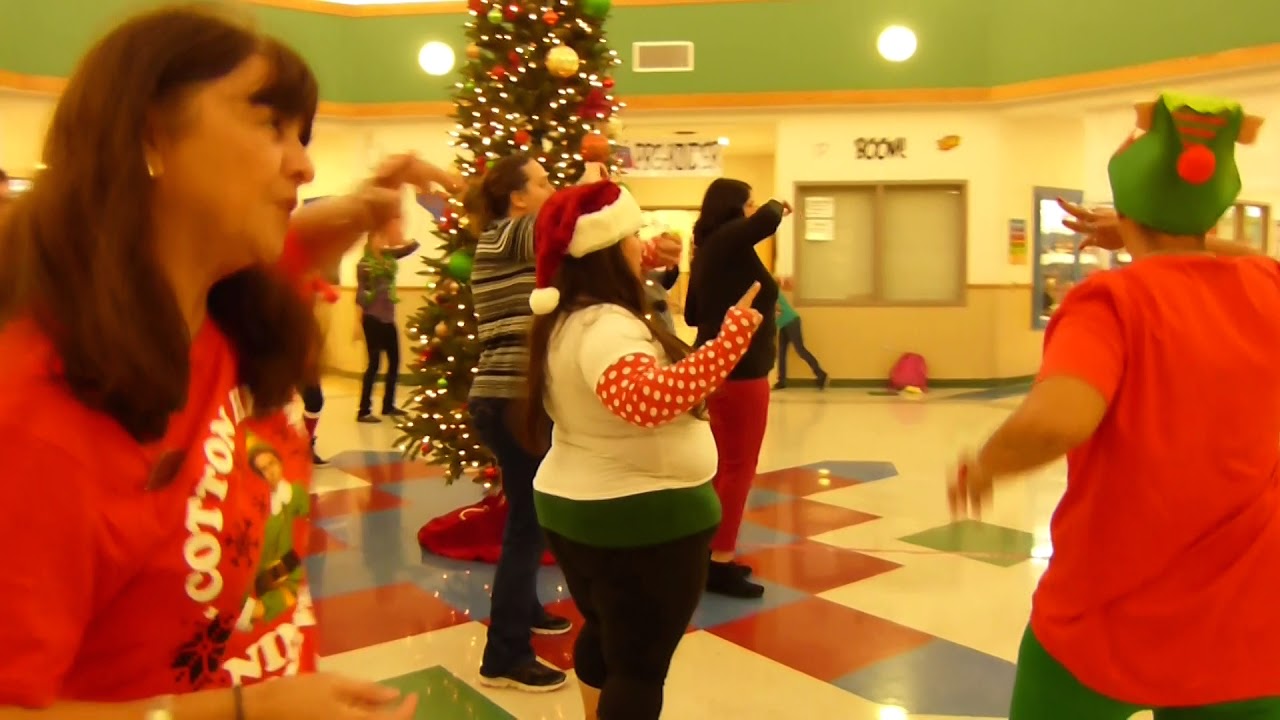 Teacher Christmas Dance - YouTube