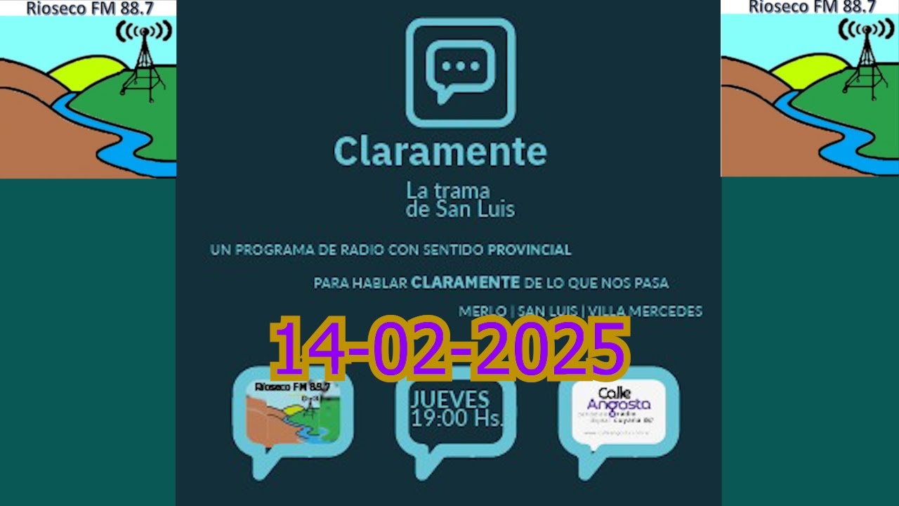 Claramente 14-2-25 - YouTube