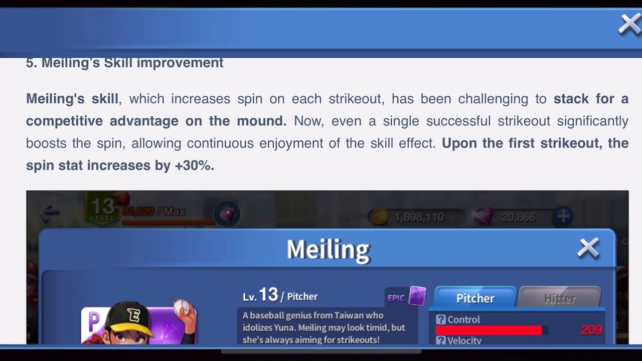 Baseball Clash - Road to Top 100 They want to buff Meiling?? - YouTube