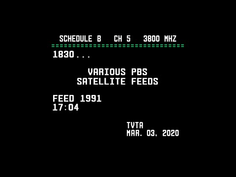 Miscellaneous PBS Satellite Feeds (1991)