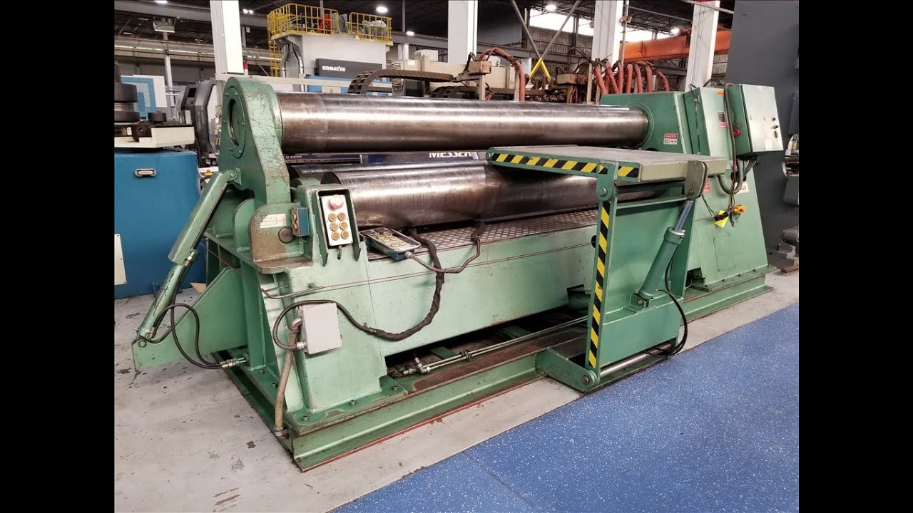 Roundo PS-360 10' x 1" Plate Bending Roll - YouTube