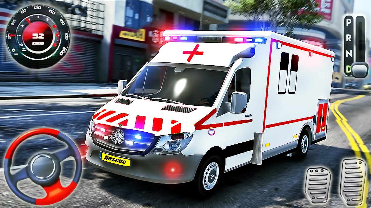 Rescue Ambulance Driver Simulator 2020 - New Emergency Duty Van Driving ...