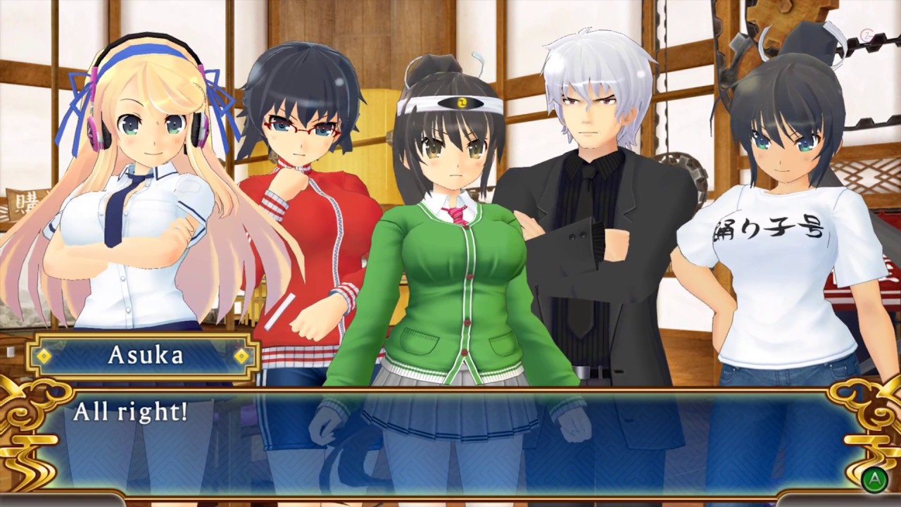 Senran Kagura Shinovi Versus Hanzo Academy Chapter 5-01 Fighting for ...