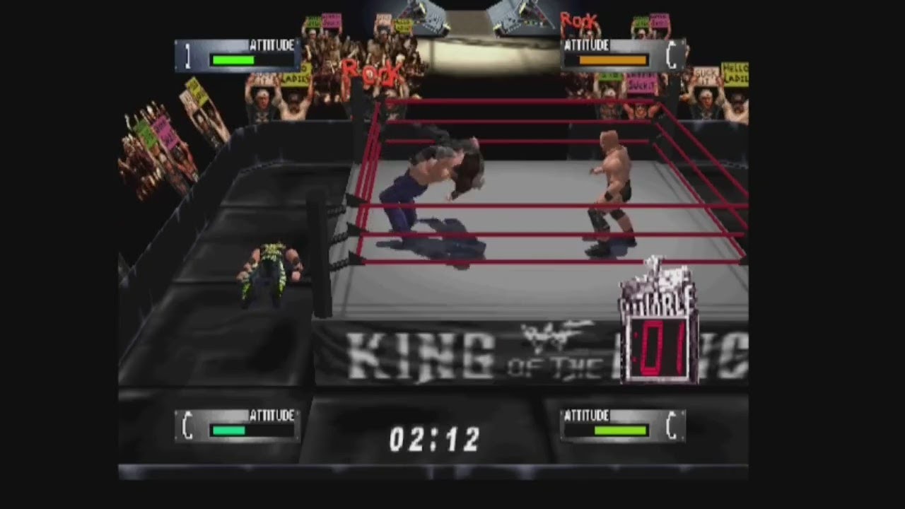 Gameplay WWF WrestleMania 2000 ( „Stone Cold“ Steve Austin ) Royal ...