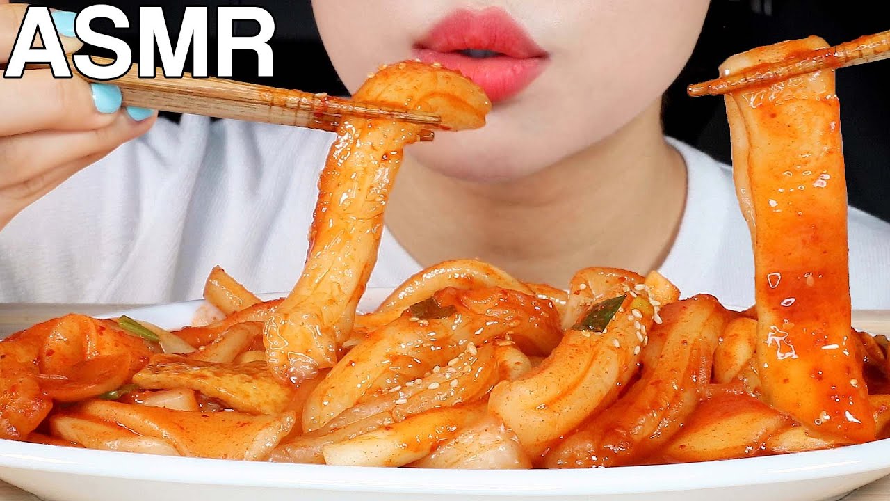 ASMR Bunmoja Tteokbokki Spicy Rice Cake 분모자 떡볶이 Eating Sounds Mukbang ...