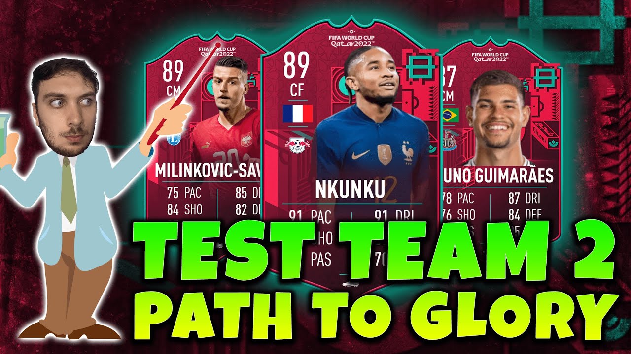 TEST PATH TO GLORY TEAM 2!! - YouTube