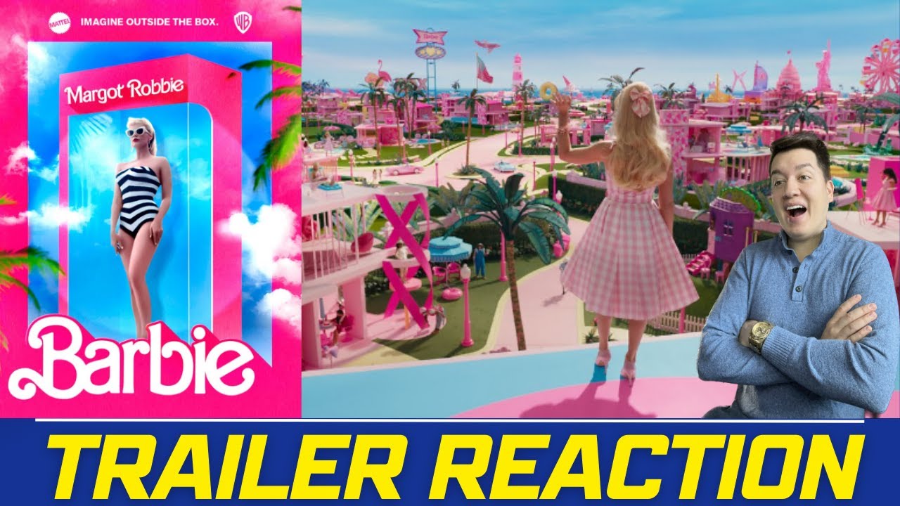 Barbie | Trailer 2 | REACTION - YouTube