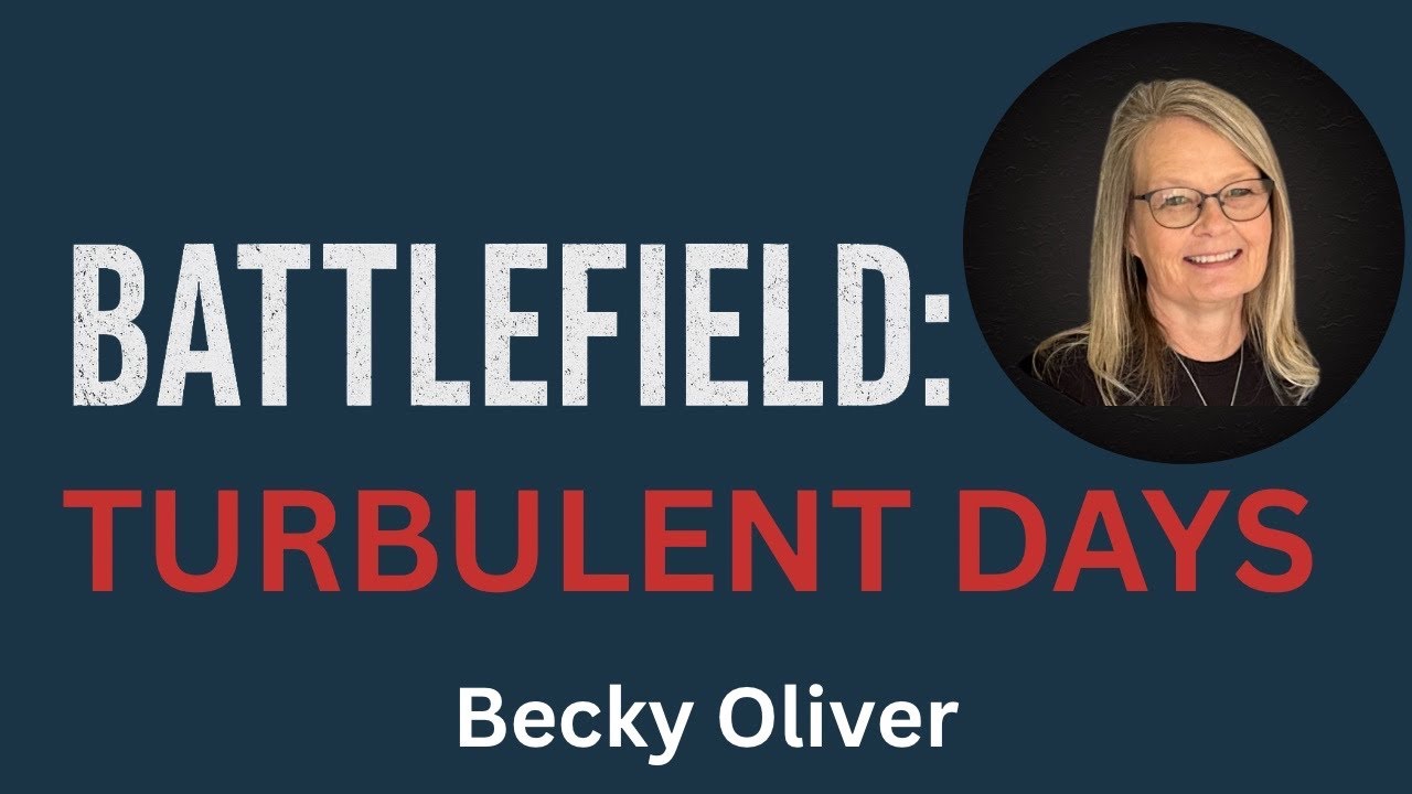 Becky Oliver | Turbulent Days | Sermon only - YouTube