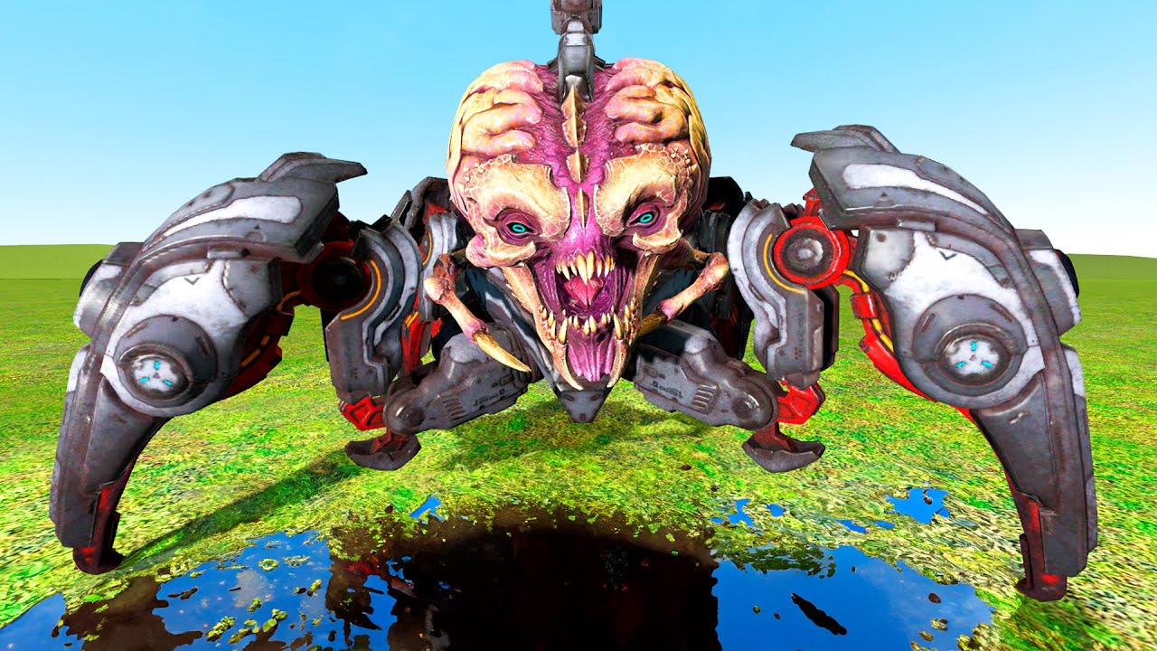 КАКОЙ МОНСТР ИЗ ИГРЫ DOOM САМЫЙ КРУТОЙ NEXTBOT GMOD Garry's Mod - YouTube