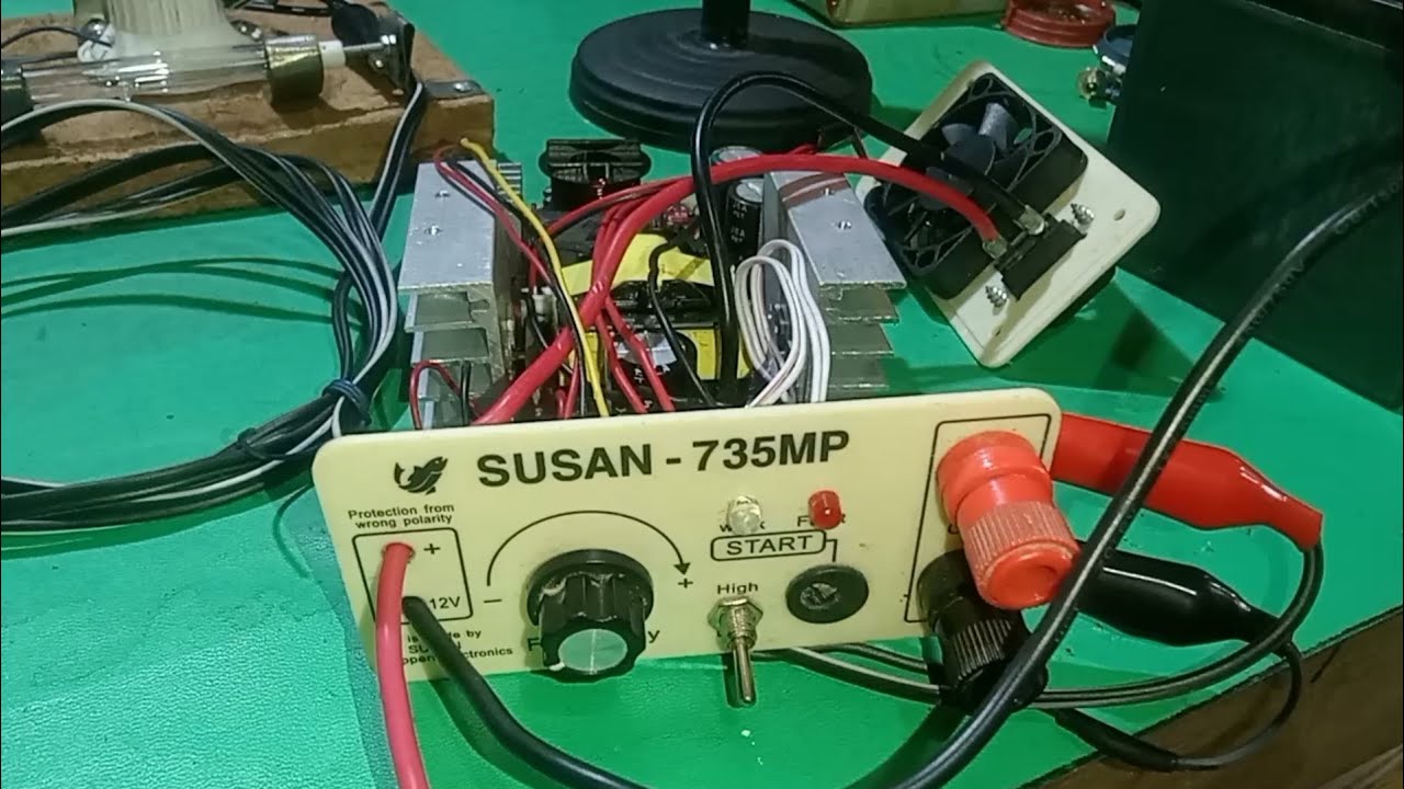 CARA MENAMBAH TENAGA SETRUM IKAN PDC SUSAN 735 MP - YouTube