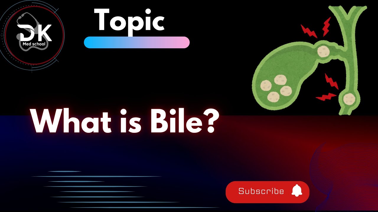What is Bile? 🤔 - YouTube