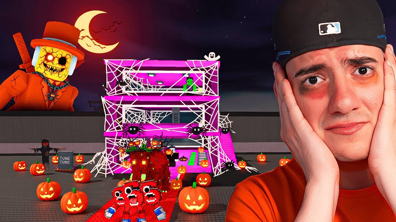 ENCONTRÉ la NUEVA BASE de HALLOWEEN..🎃😰 Steal a Brainrot - YouTube