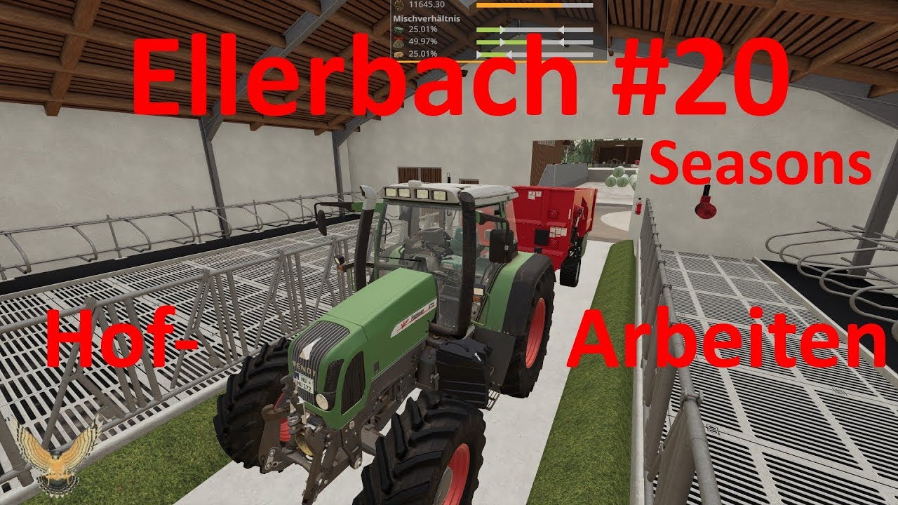 LS19 / Ellerbach / Seasons / Hofarbeiten... #20 - YouTube