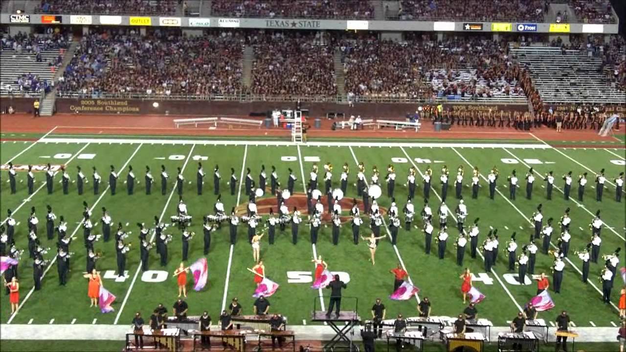 Texas State Band 2011 Season Opener - YouTube