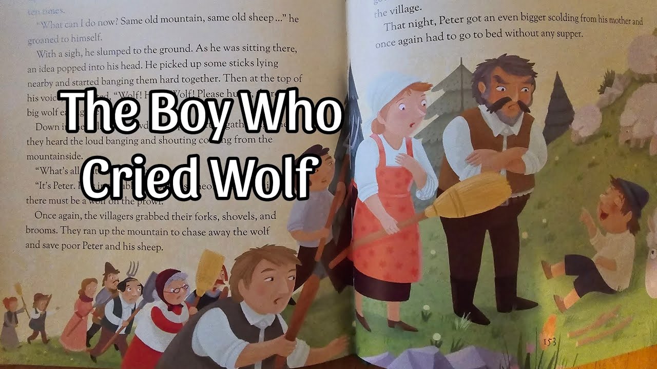The Boy Who Cried Wolf- Read Aloud - YouTube