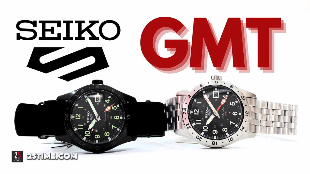 SEIKO 5 Sports Field GMT Watch | SSK023 & SSK025 - YouTube