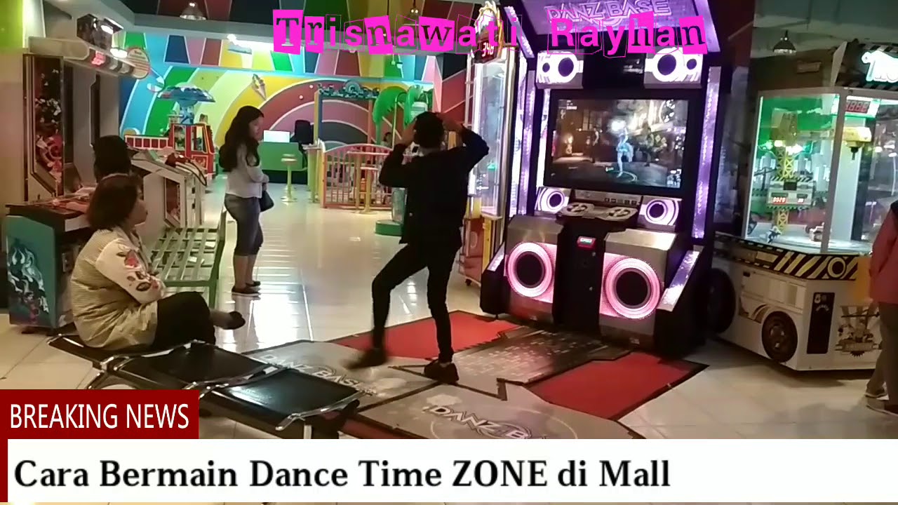 Cara Bermain Dance Time ZONE Di Mall - YouTube