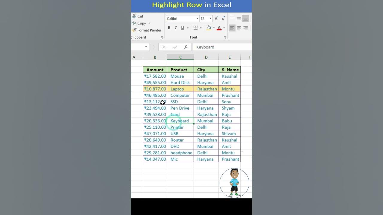 Data Highlight in Excel #excel #msexcel #exceltips #exceltutorial # ...