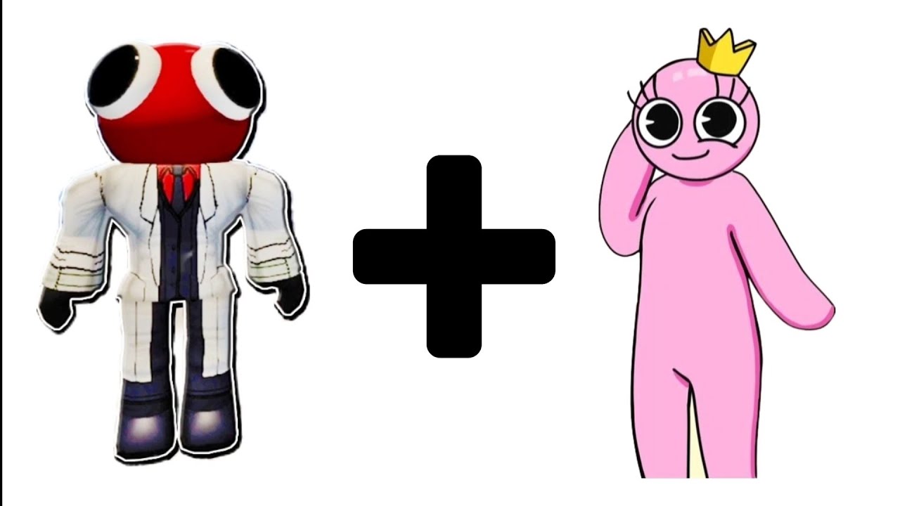 Red + Pink = ??? Rainbow Friends Animation - YouTube