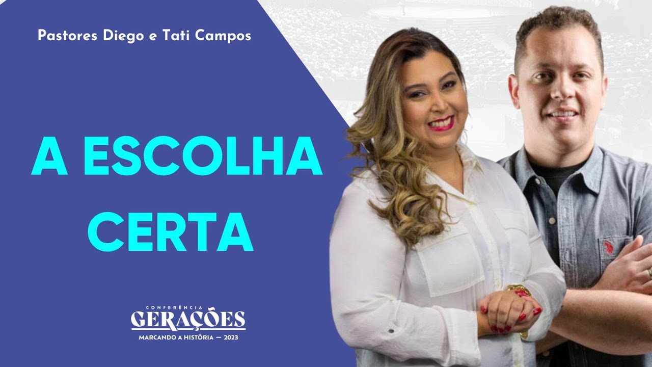 Relacionamento: como fazer a escolha certa | Diego Campos e Tati ...