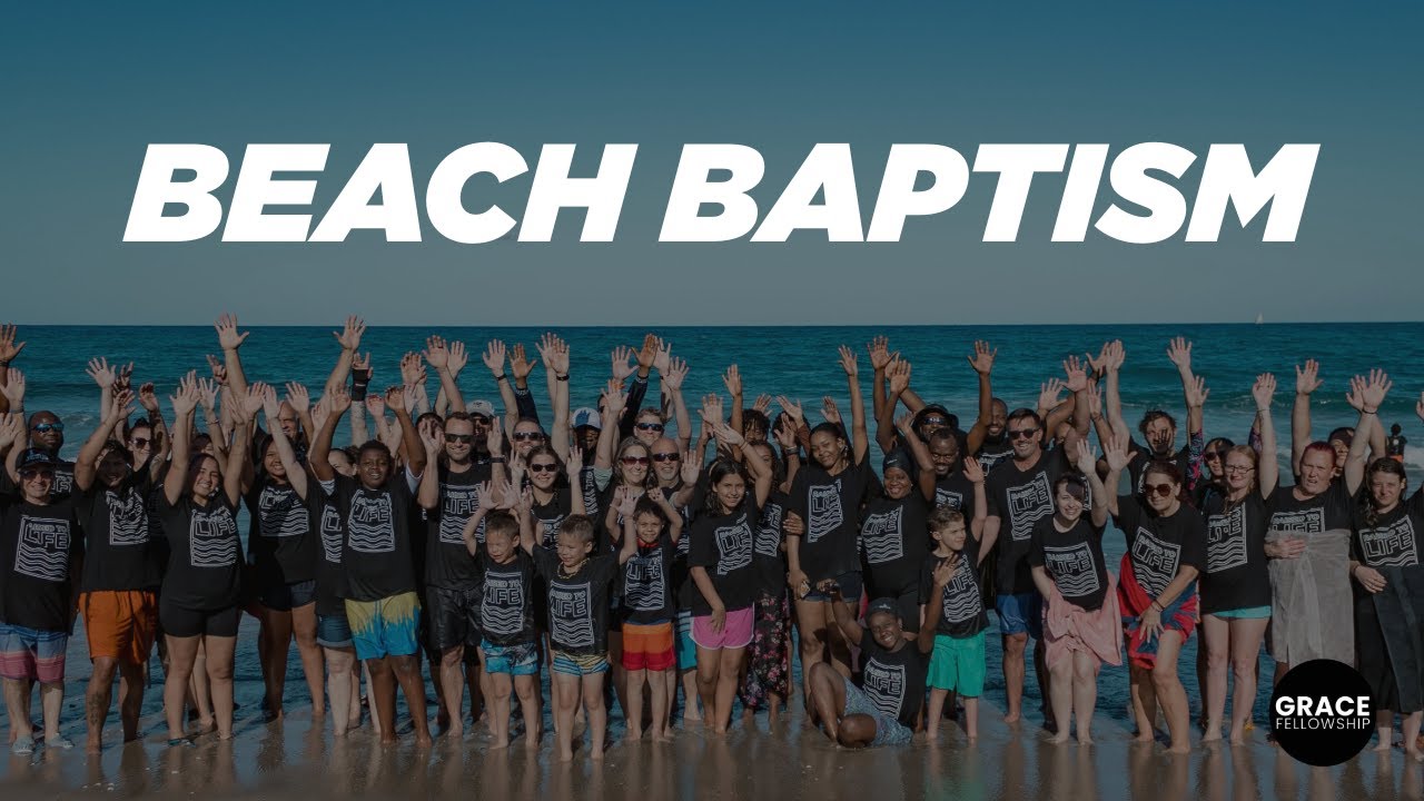 Beach Baptism - April 2024 - YouTube