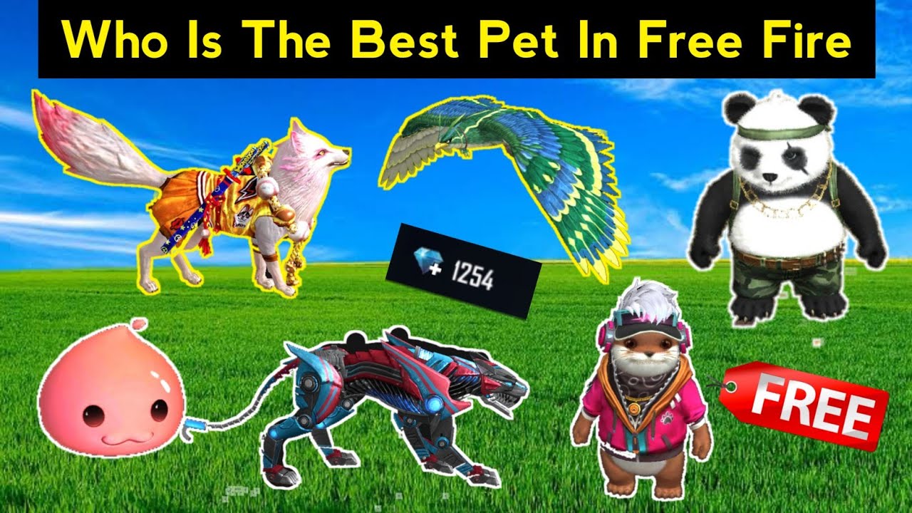 Free Fire Me Konsi Pet Use Kare | Who is the best pet in free fire ...