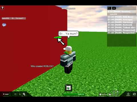 ROBLOX - Meh sure this is right...