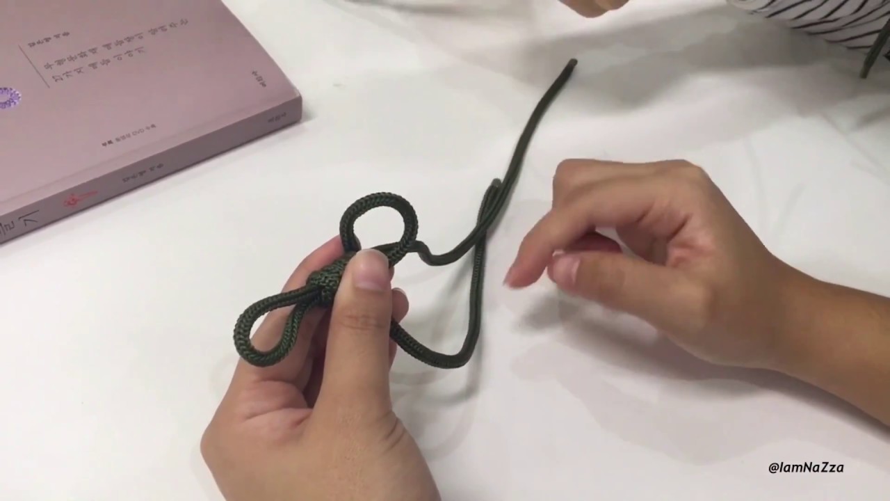 How to do Traditional Korean Ornamental Knots (매듭) for 2-in-1 bracelet ...