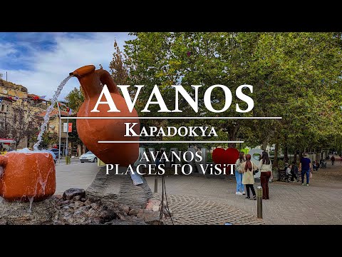 Kapadokya Avanos Gezilecek Yerler 4K - Avanos Nevşehir