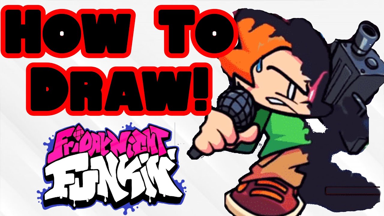 How To DRAW Evil Pico From Friday Night Funkin! - YouTube