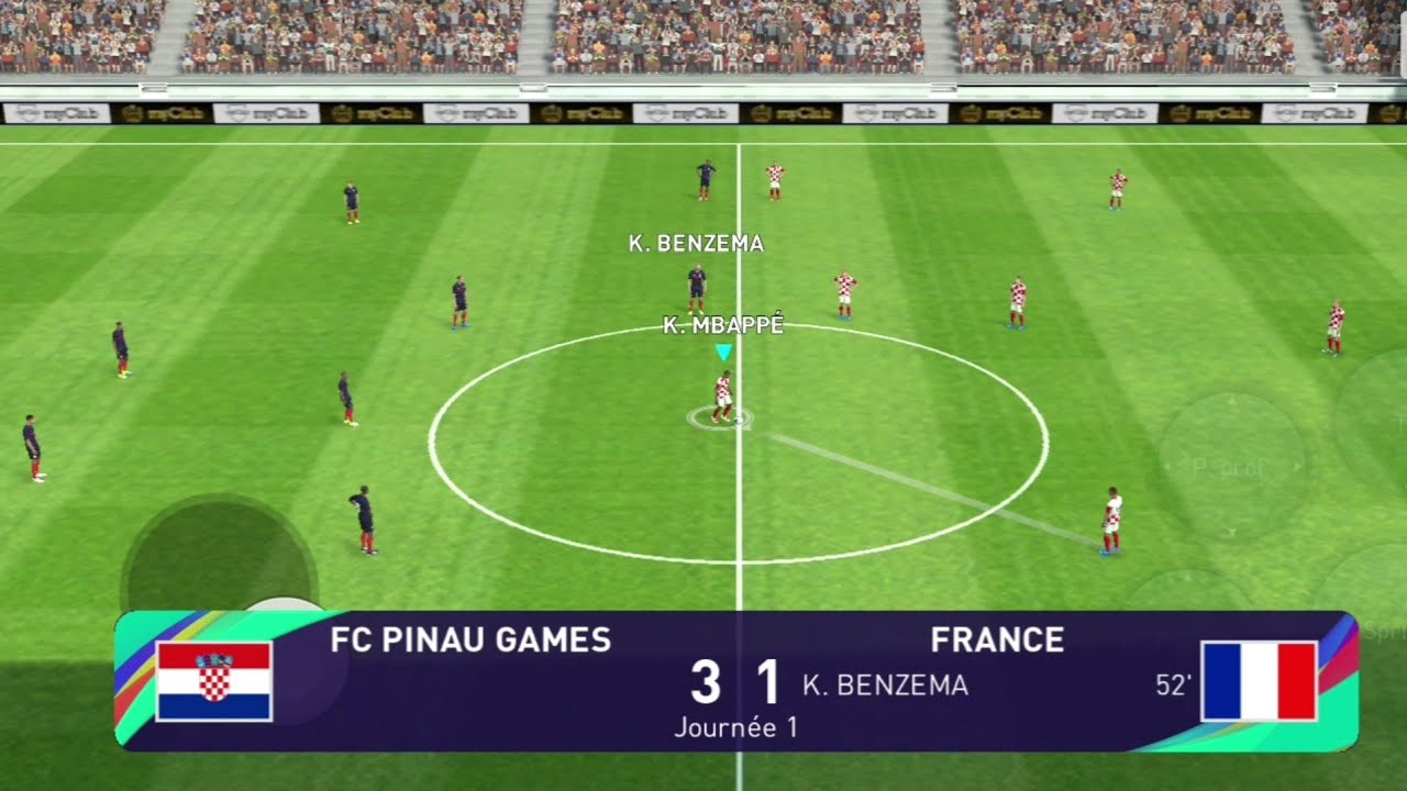 ⚽️eFootball PES 2021 Mobile Android Gameplay [HD] - YouTube