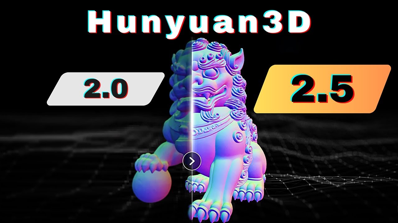 Hunyuan3D 2.5 - Major Update! | FREE 3D AI! - YouTube