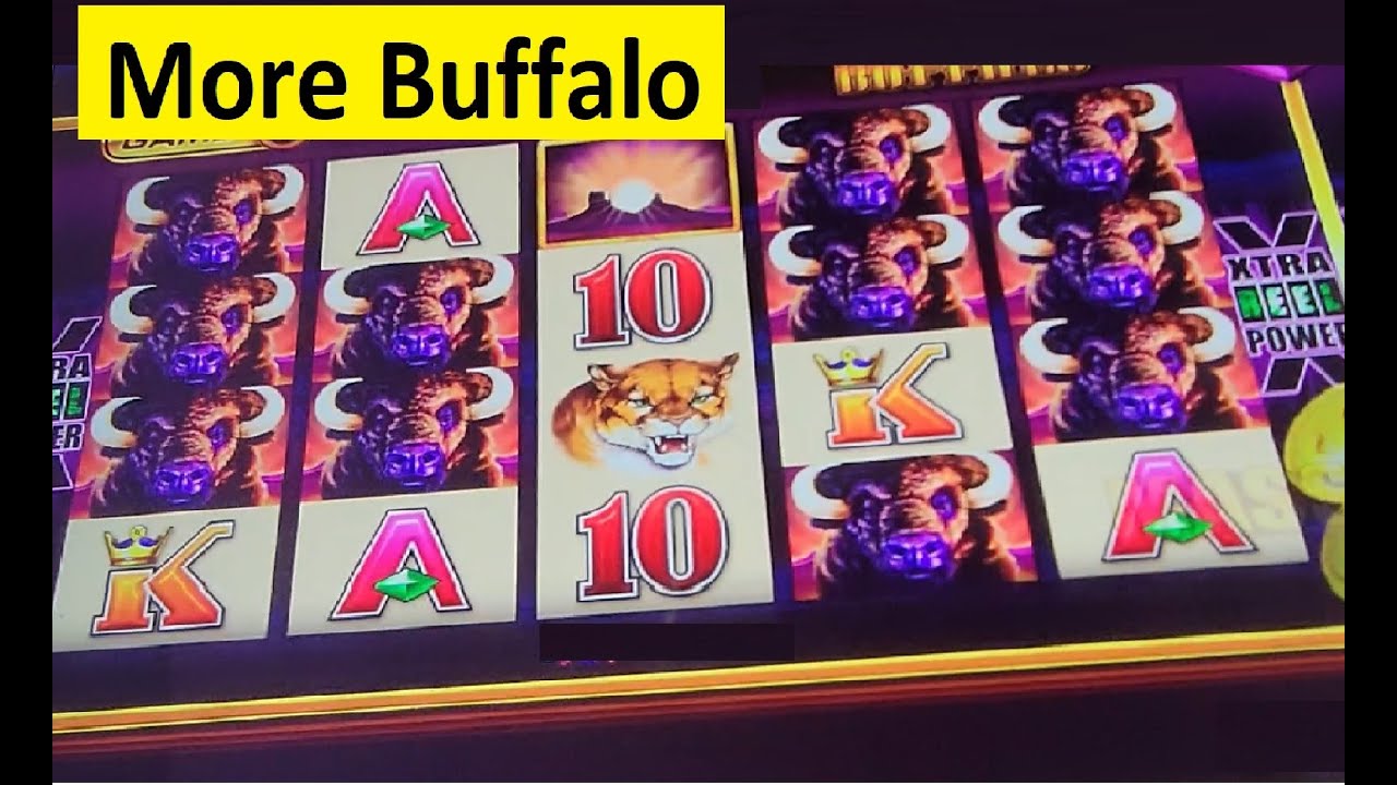 Buffalo Wonder 4 Collection Slot!! Aristocrat Game - YouTube