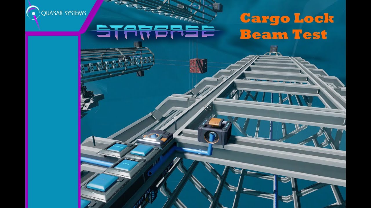 Starbase Ship Design - INTREPID - Cargo Lock Beam Testing - YouTube