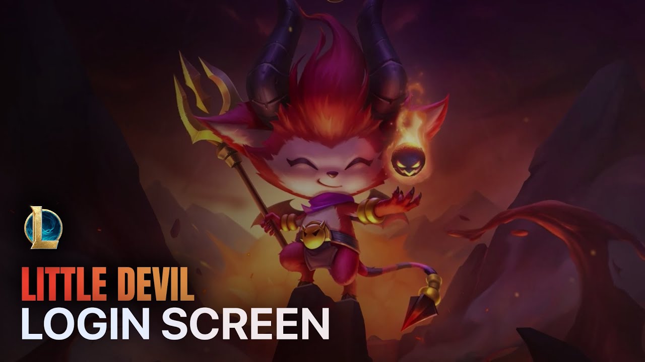 Chibi Little Devil Teemo - Animated Splash Art | TFT (Teamfight Tactics ...