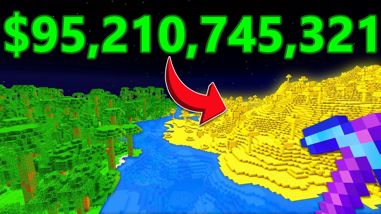 I Became The WORLDS RICHEST Minecraft Player! - YouTube
