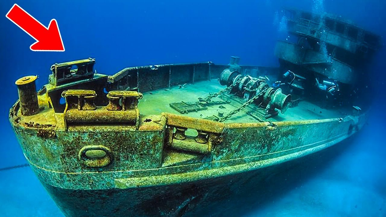 10 Most INCREDIBLE Abandoned Ships In The World - YouTube