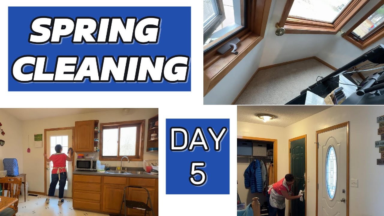 SPRING CLEANING DAY 5 - YouTube