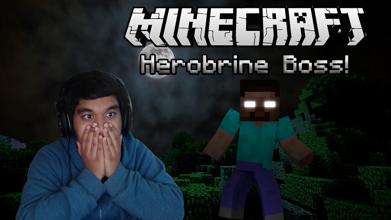 Minecraft: HEROBRINE BOSS! (Vanilla Creation) - YouTube