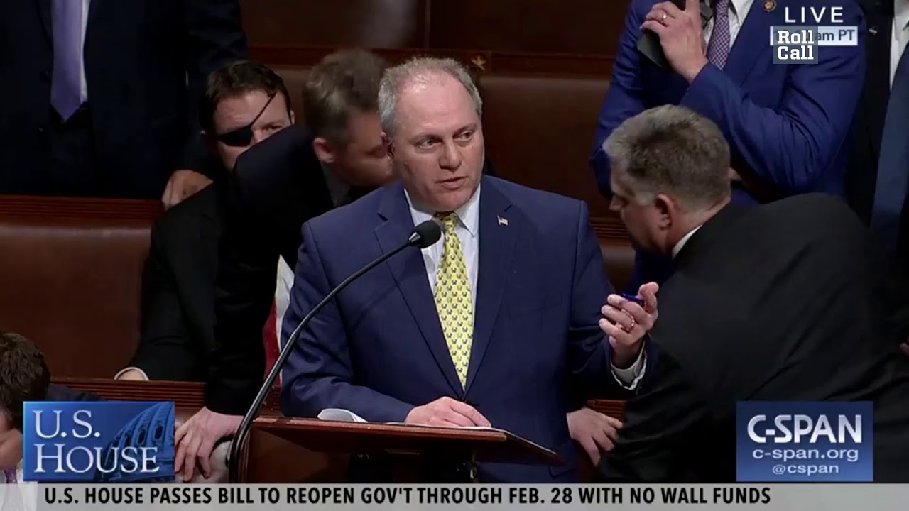 Confusion on House floor Thursday during attempted shutdown-ending vote ...