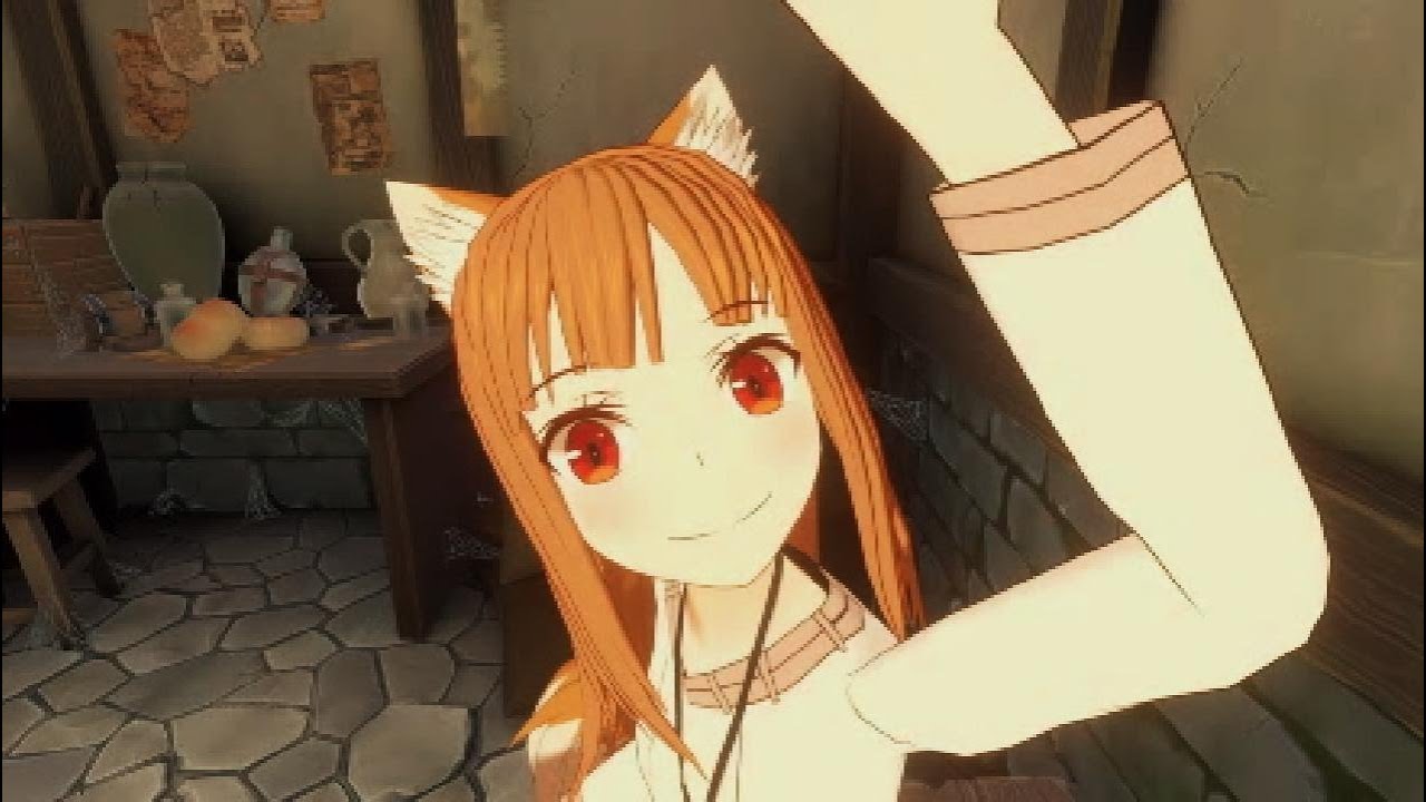 Spice & Wolf VR (PS4) Holo Pats Your Head - YouTube